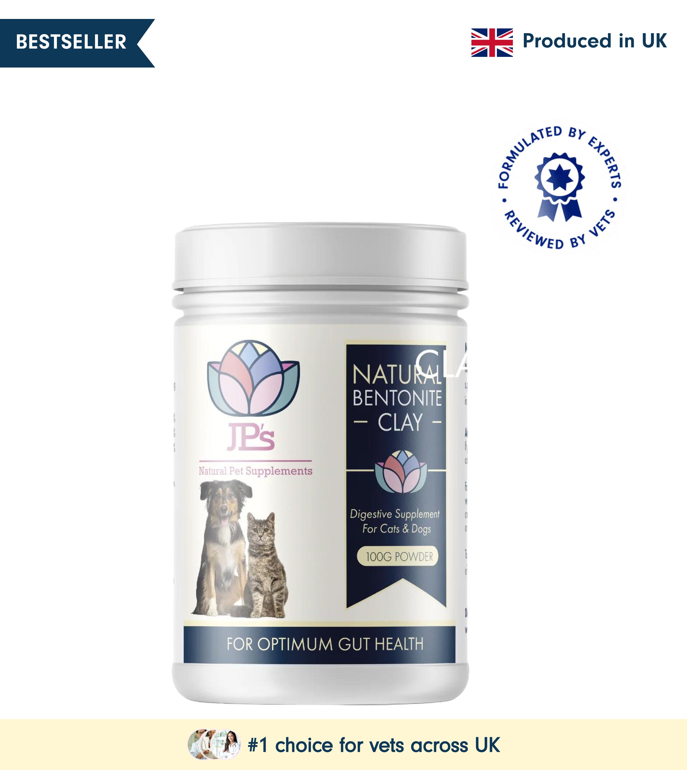 Best Bentonite Clay for Dogs & Cats: Benefits & Uses - JP's Natural Pet ...