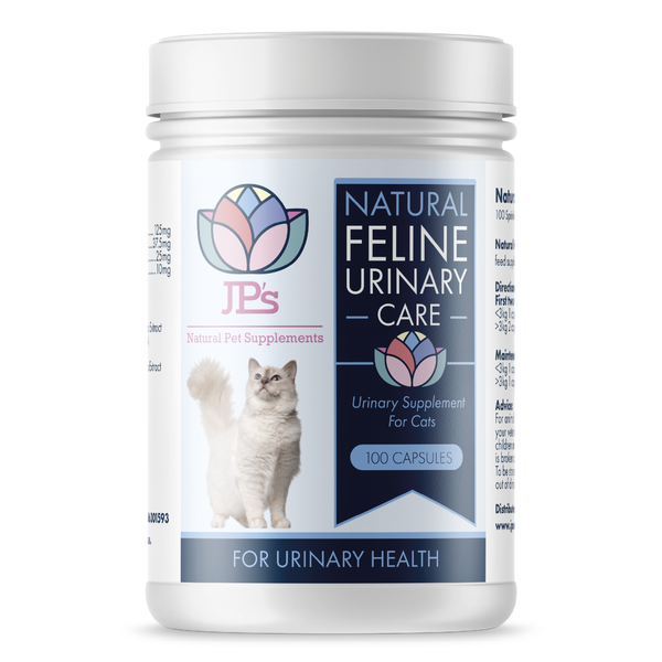 Natural Cat Urinary Supplement for Cystitis - JP's Natural Pet Supplements